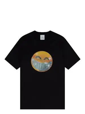 OVO Smiley Graphic T-shirt - Black