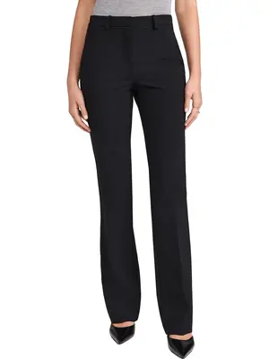 Theory Slim Fit Trousers - Black