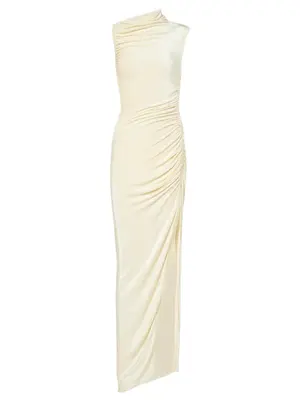 Rick Owens Svita Draped Gown - Beige