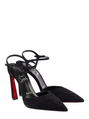 CHRISTIAN LOUBOUTIN Condora Riviera 100 Slingback Pumps - Black