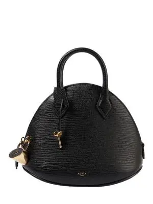 Alaïa Dome 25 Leather Tote Bag - Black