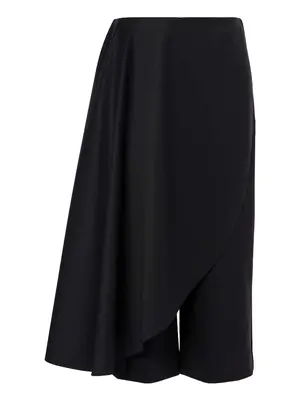 Alaïa Wool Skirt Pants - Black