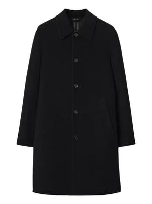 Burberry Wool Car Coat - Black/snug