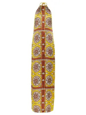 NILI LOTAN Rigel Printed Maxi Dress - Multicoloured