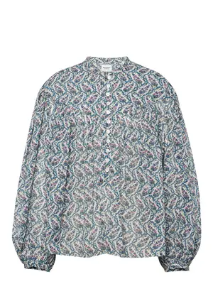 MARANT ETOILE Salika Printed Cotton Top - Multicoloured