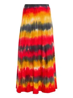 Gabriela Hearst Ella Tie-dye Maxi Skirt - Multicoloured