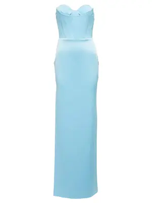 Alex Perry Honore Maxi Dress - Blue