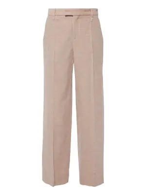 Brunello Cucinelli Straight Leg Pants - Beige