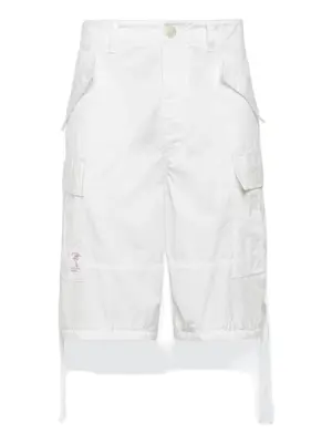 UNDERCOVERISM Cotton Cargo Shorts - White