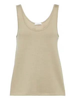 Vince Jersey Tank Top - Beige