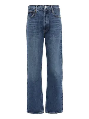 AGOLDE 90's Pinch High-rise Straight Jeans - Blue