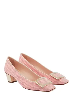 ROGER VIVIER Belle Vivier Boucle Pumps - Pink