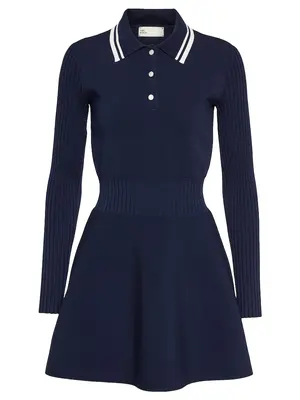 Tory Burch Mini Shirt Dress - Blue
