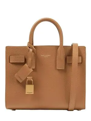 Saint Laurent Sac De Jour Nano Tote - Brown