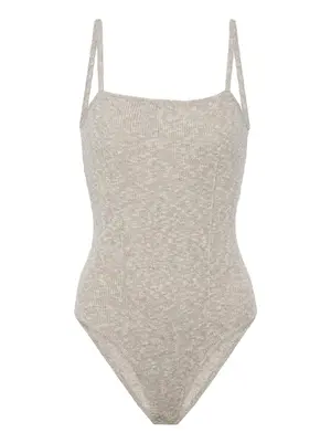 Magda Butrym Knitted Bodysuit - Grey