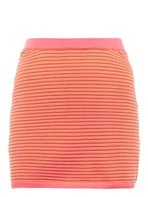 TROPIC OF C Sierra Striped Miniskirt - Multicoloured