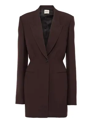 Khaite Beckett Blazer - Brown