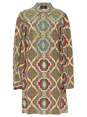 Etro Printed Minidress - Multicoloured
