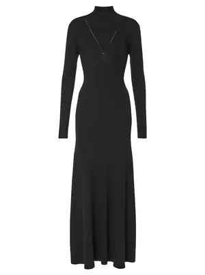 Staud Obsidian Maxi Dress - Black