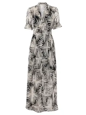Diane Von Furstenberg Erica Printed Maxi Dress - Multicoloured