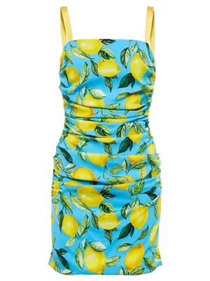 Dolce & Gabbana Printed Minidress - Multicoloured