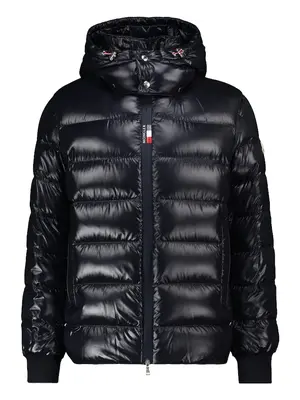 Moncler Cuvellier Quilted Down Jacket - Blue