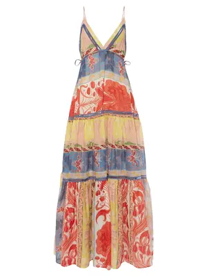Etro Printed Maxi Dress - Multicoloured