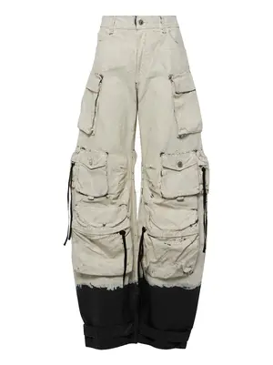 Attico Fern Cargo Jeans - Multicoloured