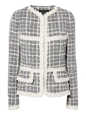 Giambattista Valli Wool-blend Boucle Jacket - Multicoloured