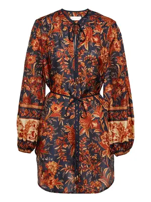Zimmermann Junie Floral Silk Blouse - Multicoloured