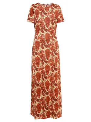 Rabanne Printed Maxi Dress - Multicoloured