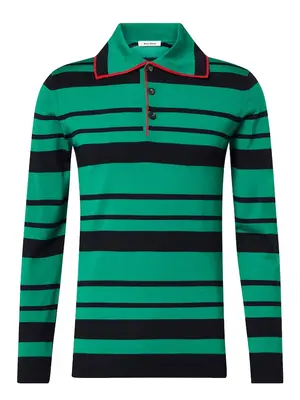 WALES BONNER Sitar Wool And Silk Sweater - Multicoloured