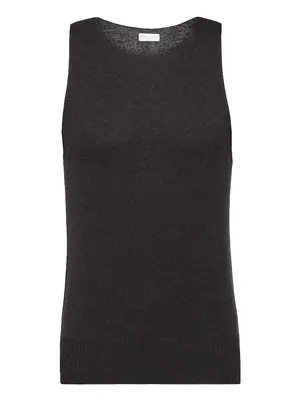 Dries Van Noten Wool Sweater Vest - Brown