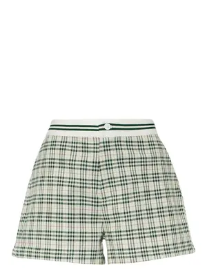 The Upside Grove Tommy Cotton-blend Shorts - Multicoloured