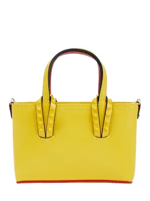 CHRISTIAN LOUBOUTIN Christian Louboutin Cabata Nano Tote Yellow