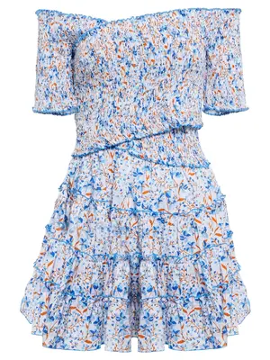 Poupette St Barth Soledad Mini Dress - Multicoloured