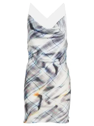Y/project Y/Project Invisible Strap Slip Dress Multicoloured