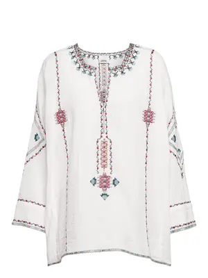 Isabel Marant Étoile Clarisa Embroidered Blouse - Multicoloured