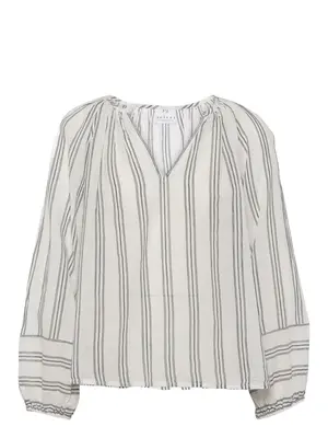 Velvet By Graham & Spencer Gianna Embroidered Top - Multicoloured