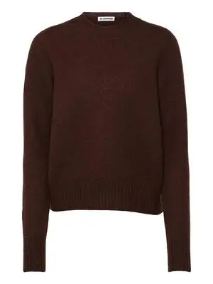 JIL SANDER Wool Sweater - Brown