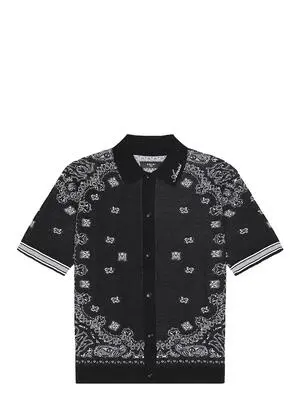 Amiri Bandana Shirt - Black