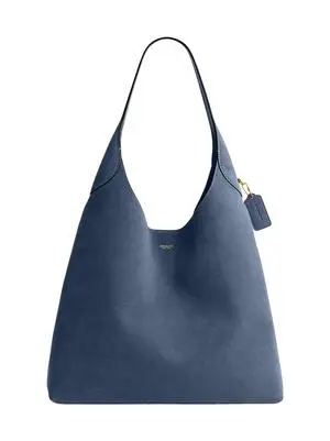 COACH Brooklyn Shoulder Bag - Brass/light Denim