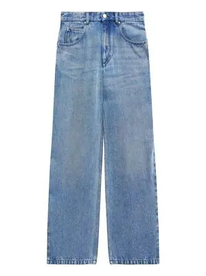 Isabel Marant Bymara Denim Pants - Light Blue