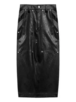 MARANT ETOILE Angele Midi Skirt - Black