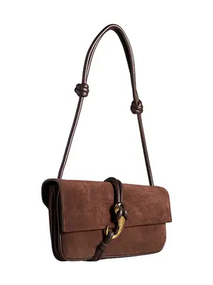 Dolce Vita Alice Shoulder Bag Brown