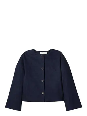 FFORME FFORME Dev Cropped Jacket Dark Denim
