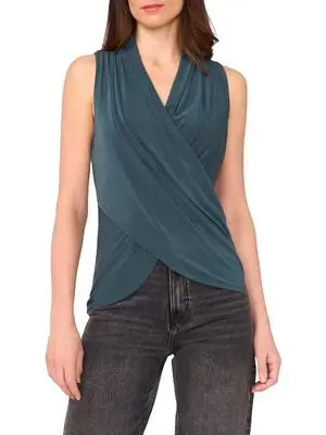 Vince Camuto Crossover Tank - Forest Night