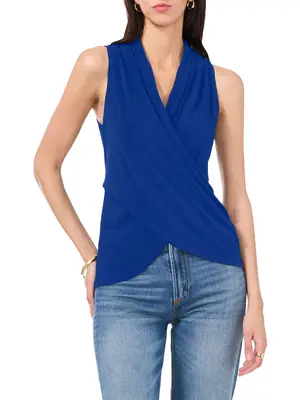 Vince Camuto Vince Camuto Crossover Tank Goddess Blue