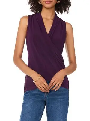 Vince Camuto Vince Camuto Crossover Tank Sweet Plum
