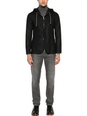 Eleventy Layered Blazer - Grey